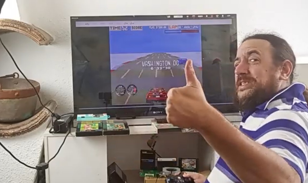 SuperSega FPGA Console Shown Running Master System, Genesis And Saturn ...