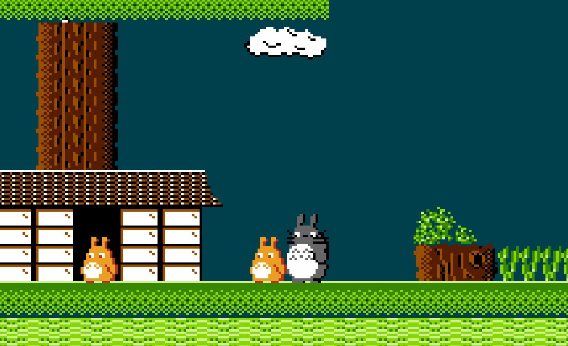 This New Mario ROM Hack Crosses Super Mario Bros. With My Neighbor ...