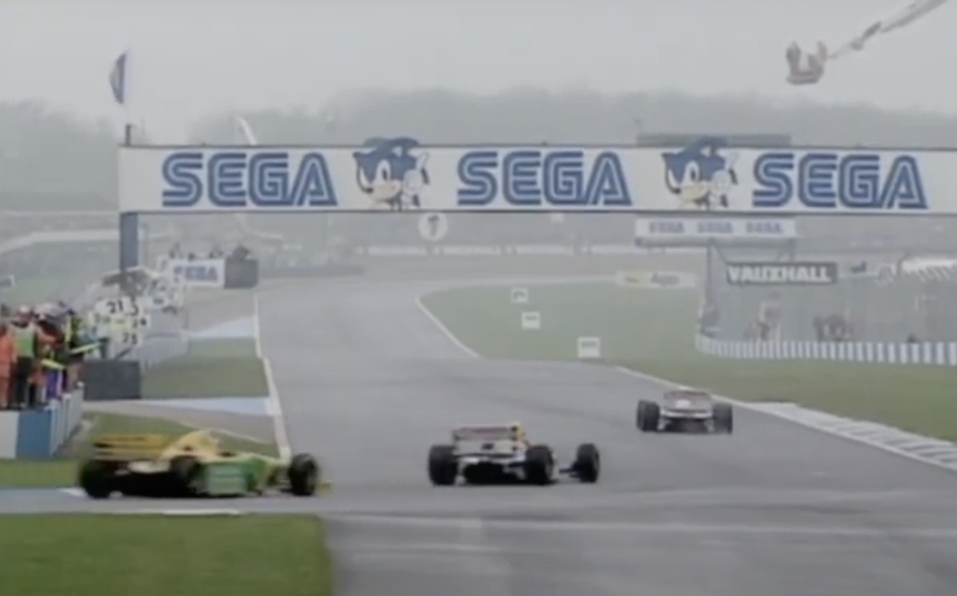 The Day Sega Took Over An F1 Race, And Ayrton Senna Lifted A Sonic ...
