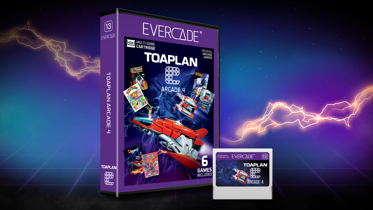 Evercade Reveals New Toaplan Arcade 4 Collection Featuring Six Classic ...