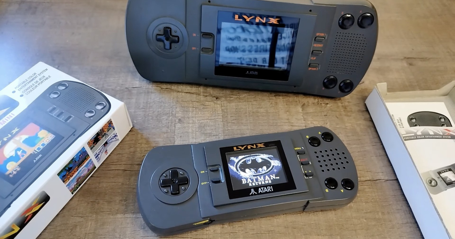 French Creator Builds Their Very Own Atari Lynx Mini | Time Extension
