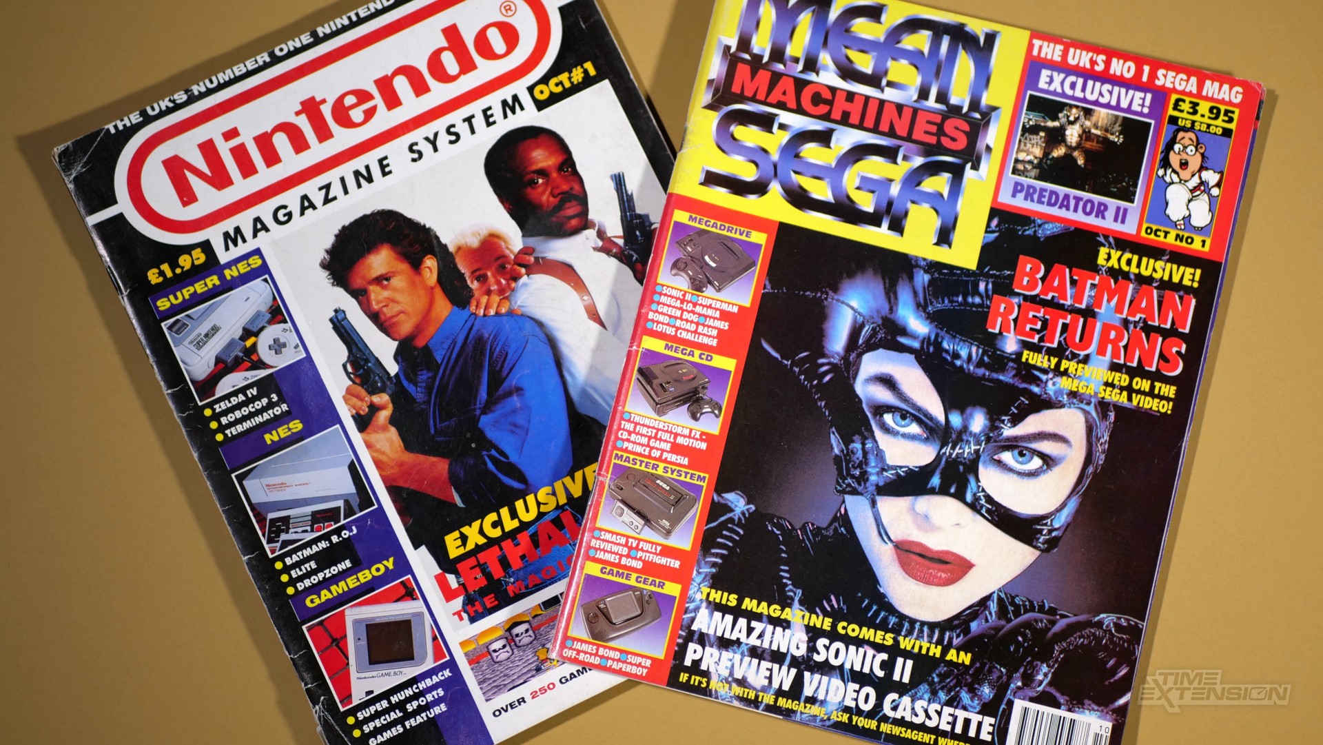 Nintendo Magazine System #1 And Mean Machines Sega #1 | Time Extension