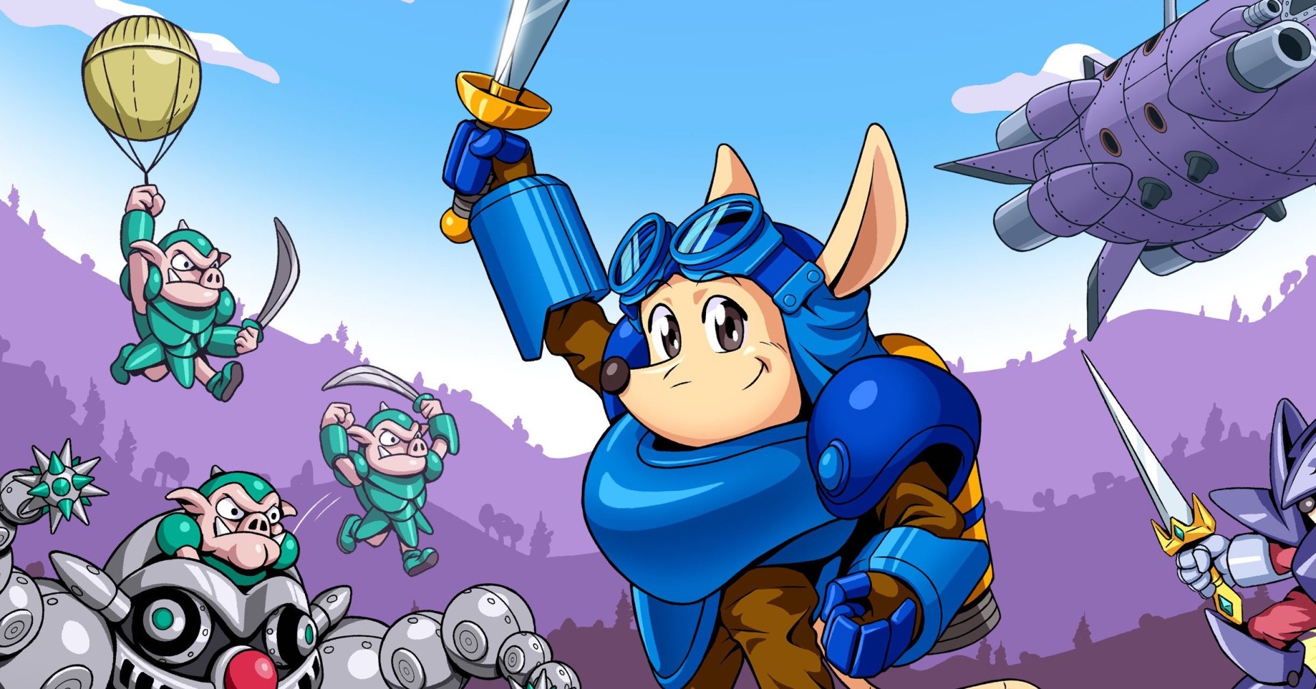 Here's A Brand New Trailer For Rocket Knight Adventures Re-Sparked ...