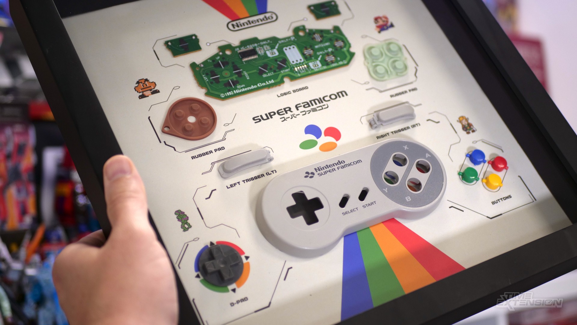 Super Famicom Joins Grid Studio's Framed Nintendo Controllers | Time ...