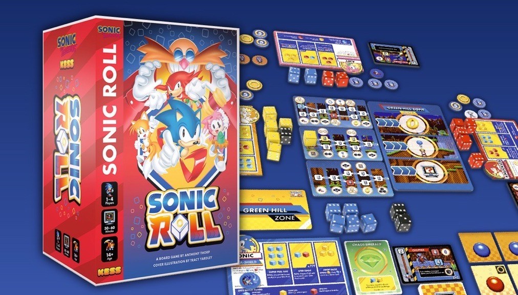 Sonic Roll Is A Brand New Sonic The Hedgehog Board Game Coming In 2024 ...