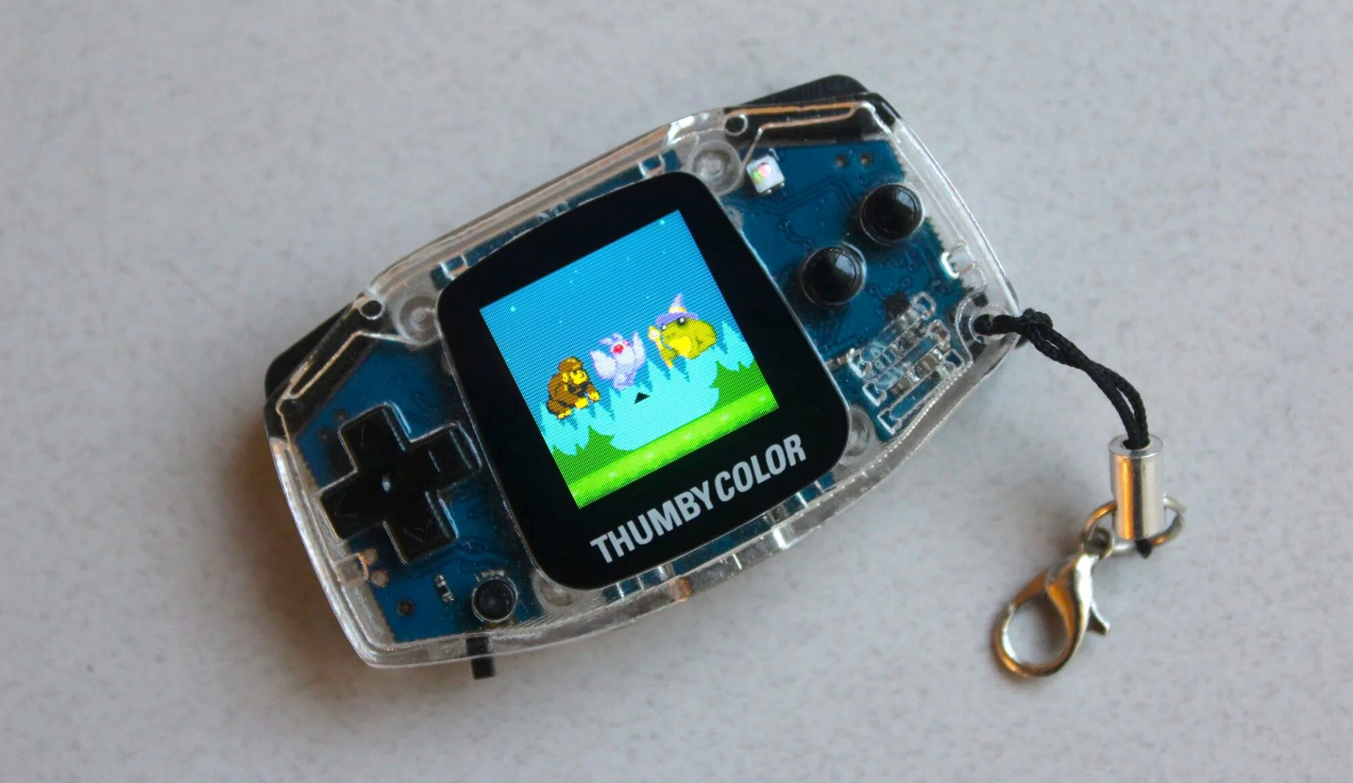 Thumby Color Is A $50 GBA-Style Handheld That Fits On Your Keys | Time ...