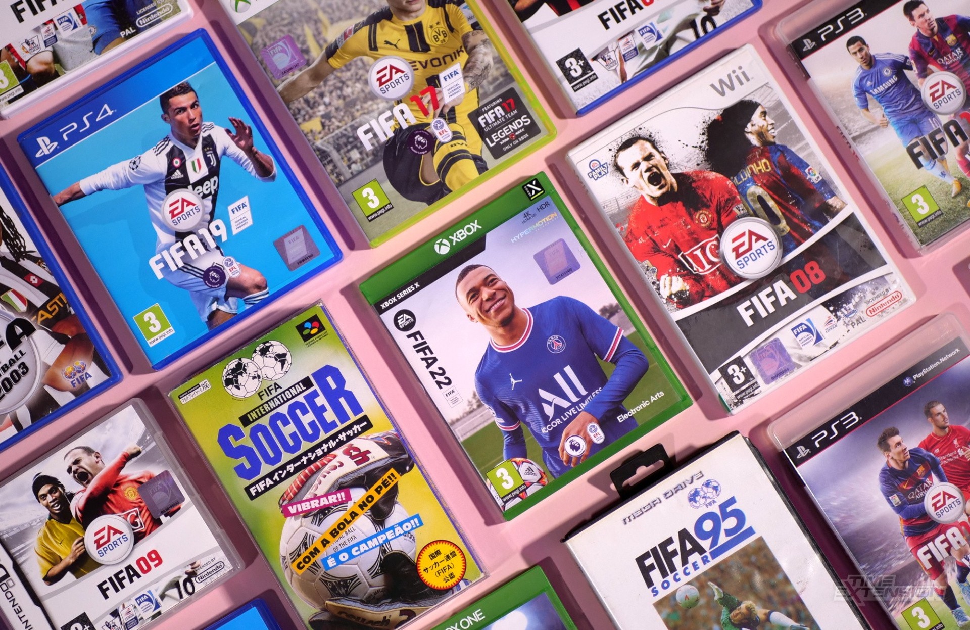 FIFA Cover Stars - Every Athlete From 1993 To 2022 | Time Extension