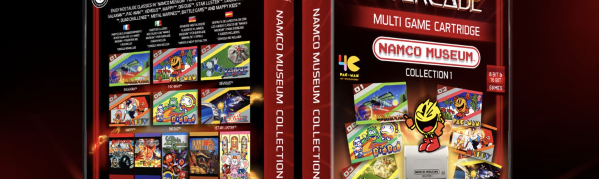 Namco Museum Collection 1 (2020) | Evercade Game | Time Extension