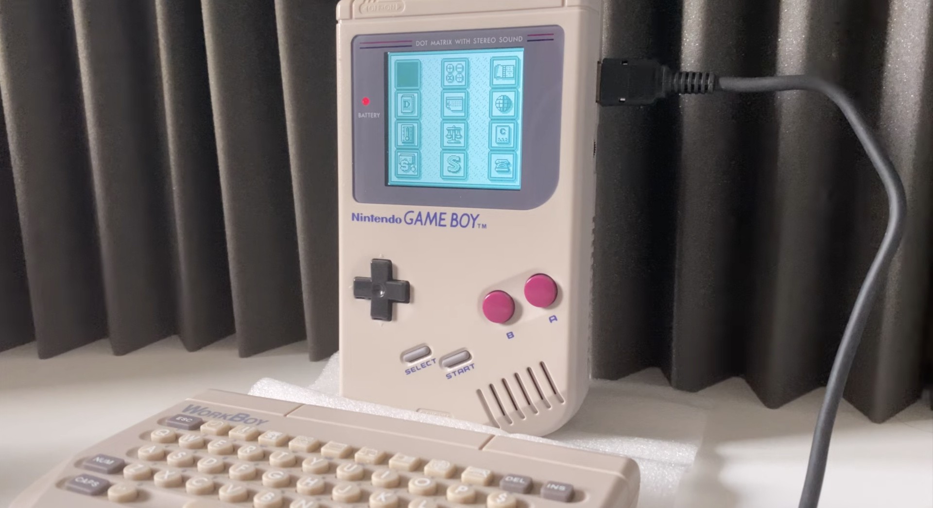 New Video Demonstrates Cancelled Game Boy Add-On, The WorkBoy | Time ...