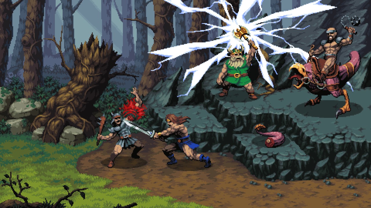Double Dragon Studio Wanted To Make A New 2D Golden Axe | Time Extension