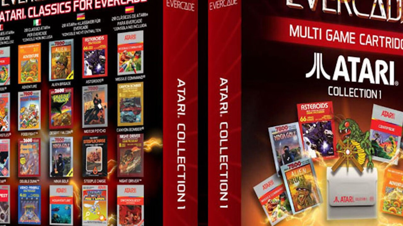 Atari Collection 1 (2020) | Evercade Game | Time Extension